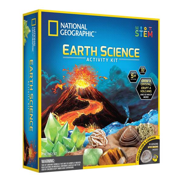 National Geographic Earth Science Activity Kit - RTNGEXPEARTH | Blain's ...
