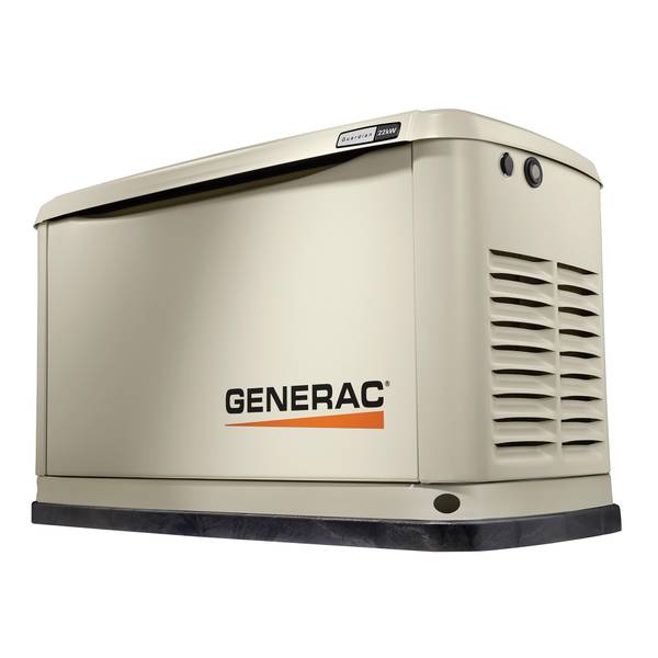 Generac Guardian Series 22kW/19.5kW Air-Cooled Home Standby Generator ...