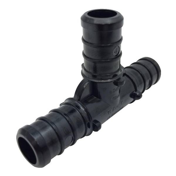 JMF 3/4 PEX x 3/4 PEX x 1/2 Plastic Tee - 2246012120831 | Blain's Farm ...