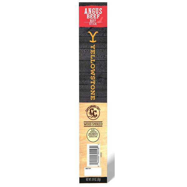 Cattleman's Cut .9 oz Yellowstone Angus Beef Stick - 53478 | Blain's ...