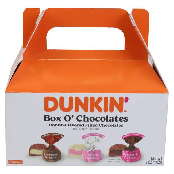 Dunkin' Donuts 5 oz Dunkin Box of Chocolate - 736252 | Blain's Farm & Fleet
