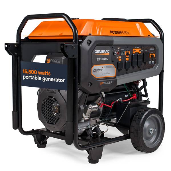 Generac Generac GP15500EFI Portable Generator - G0077050 | Blain's Farm ...