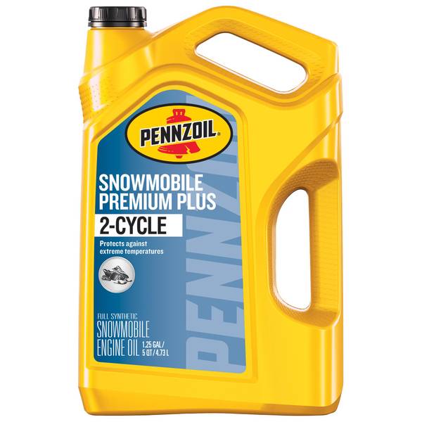 Pennzoil 5 Quart Snowmobile Premium Plus 2-Stroke - 550069714 | Blain's Farm & Fleet