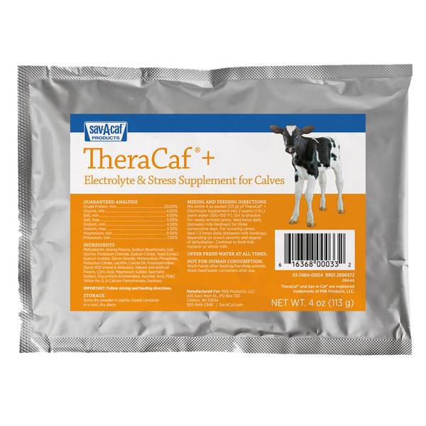 Calf Solutions 4 oz Calf Electrolytes Treatment Supplement - 01-7484 ...
