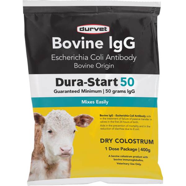 Durvet 400gm Dura-Start 50 Bovine IgG - 120697 | Blain's Farm & Fleet