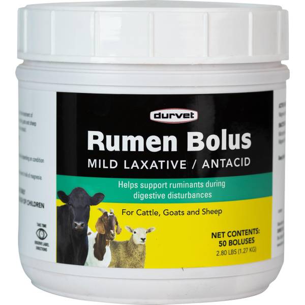 Durvet 50-Count Rumen Bolus Digestive Aid - 120701 | Blain's Farm & Fleet