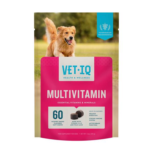 VetIQ 60-Count Multi Vitamin Dog Supplement - 00142A | Blain's Farm & Fleet
