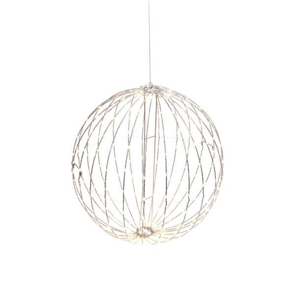 Metal Sphere Light Fixture