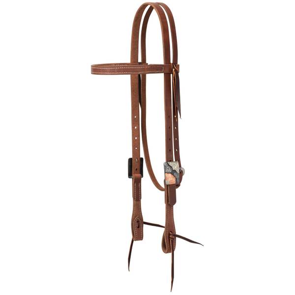 Weaver Leather ProTack Headstall with Designer Hardware - 10036-00-13 ...