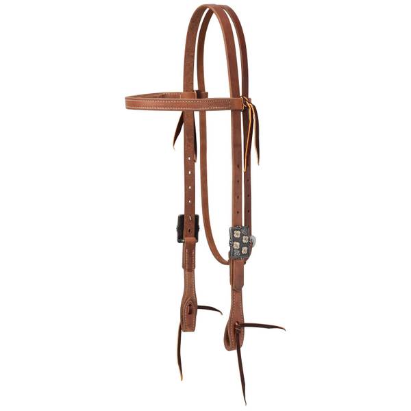 Weaver Leather ProTack Headstall with Designer Hardware - 10036-00-17 ...