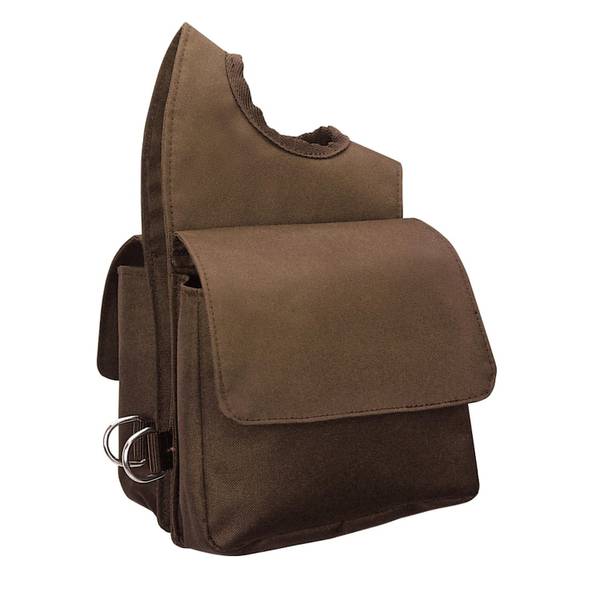 Weaver Leather Nylon Pommel Bag - 15-0190-BR | Blain's Farm & Fleet