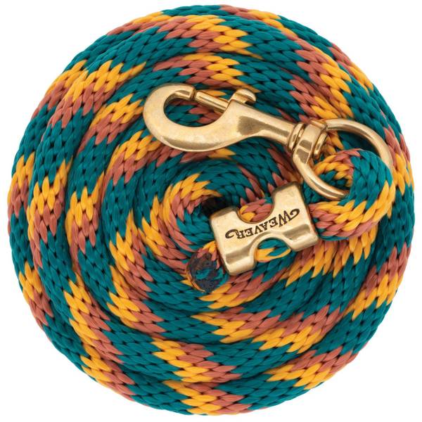 Weaver Leather 10' Poly Lead Rope with a Solid Brass 225 Snap - 35-2100 ...