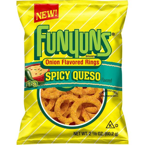 Funyuns 2.125 oz Spicy Queso - 76823 | Blain's Farm & Fleet