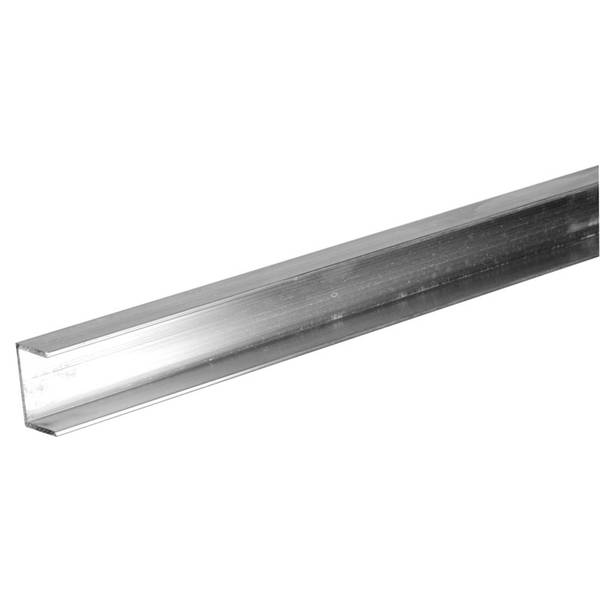 SteelWorks 1/4"-4' Aluminum Trim Channel - 11376 | Blain's Farm & Fleet