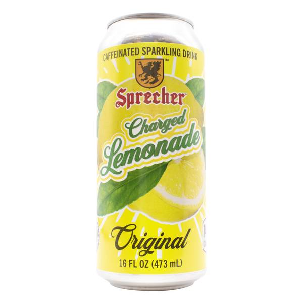 Sprecher Brewing Co. 16 oz Charged Lemonade Original Can - 16 LEM ORG ...