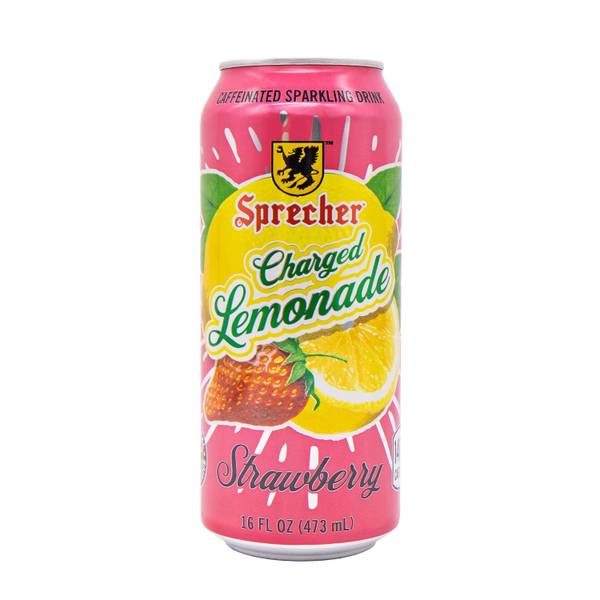 Sprecher Brewing Co. 16 oz Charged Strawberry Lemonade - 16 LEM STRW ...