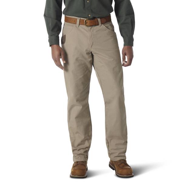 Wrangler Men's RIGGS Workwear Carpenter Jeans, Dark Khaki, 31x30 ...