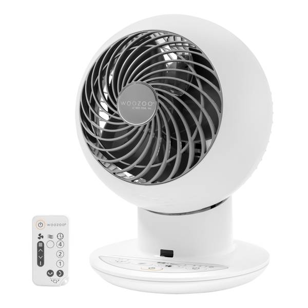 WooZoo Remote Controlled 5-Speed Oscillating Globe Fan - 510027 | Blain ...