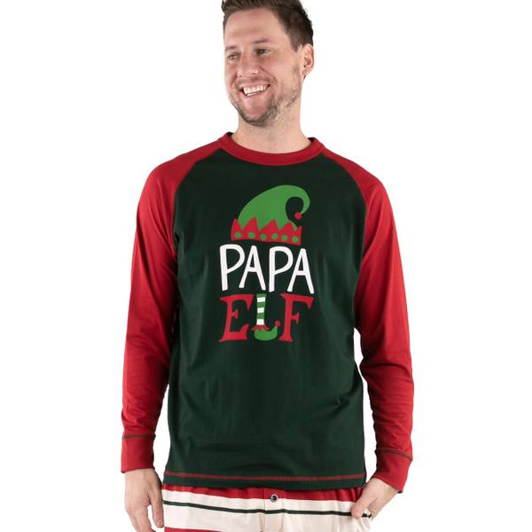 LAZY ONE Men's Papa Elf Sleep Tee - TS421A-M | Blain's Farm & Fleet