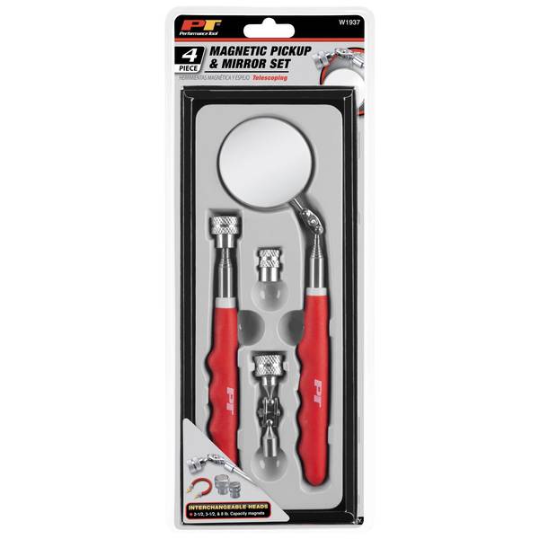 Performance Tool Magnetic Pick Up Mirror Kit W1937 Blains Farm And Fleet