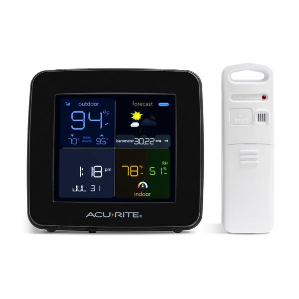 AcuRite Square Color Weather Station with Programmable Alarms - 00513 | Blain's Farm & Fleet