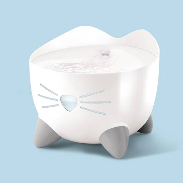 Catit White Pixi Fountain - 43715 | Blain's Farm & Fleet
