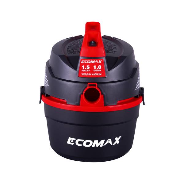 EcoMax 1 Gal. 1.5 HP Portable Poly Wet/Dry Vac - EM18101P-1H | Blain's ...