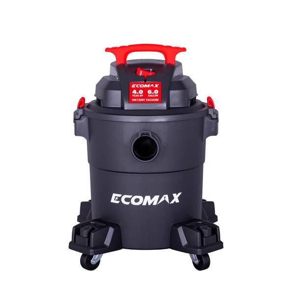 EcoMax 6 Gal 4HP Poly Wet/Dry Vac - EM18116P | Blain's Farm & Fleet