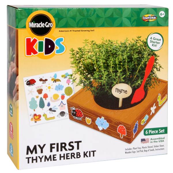 Miracle-Gro My First Thyme Herb Kit - 63279 | Blain's Farm & Fleet