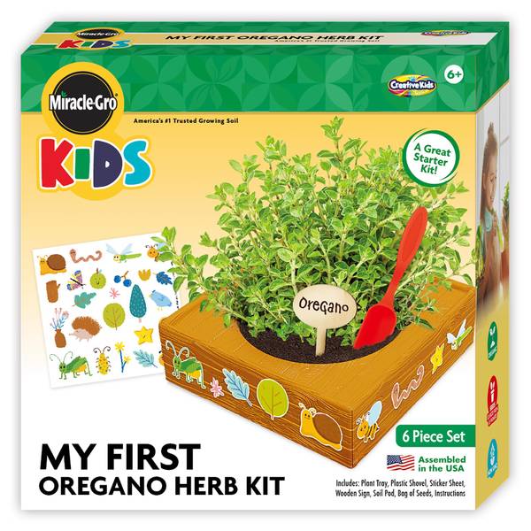 Miracle-Gro My First Oregano Herb Kit - 63280 | Blain's Farm & Fleet