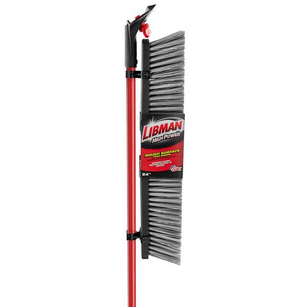 Libman 24" Rough Surface Push Broom - 879 | Blain's Farm & Fleet