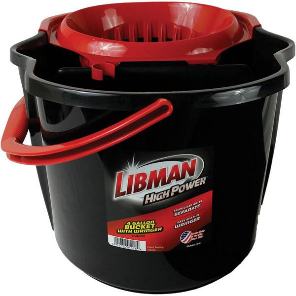 Libman 4 Gallon Bucket with Wringer - 1056 | Blain's Farm & Fleet