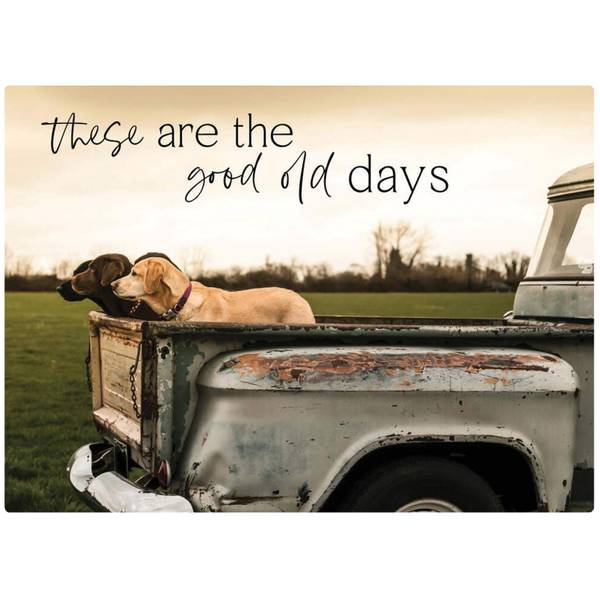 P. Graham Dunn Good Old Days Metal Sign - Q02236BLN | Blain's Farm & Fleet