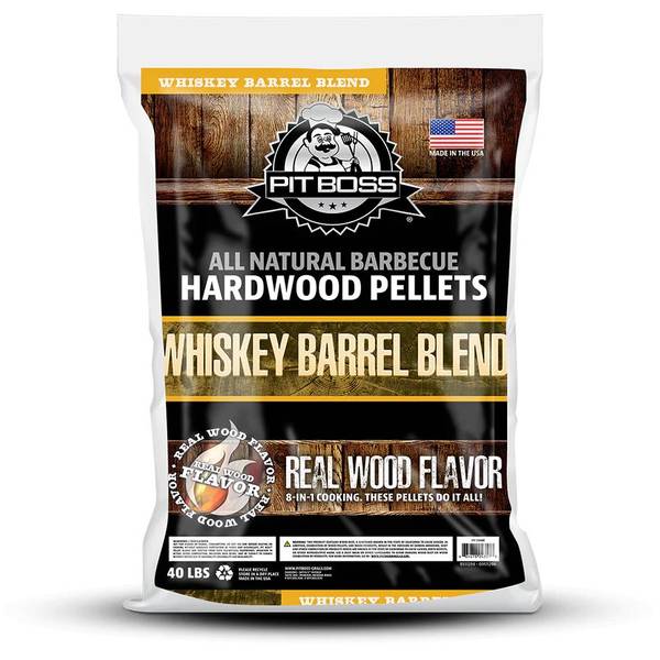 Pit Boss 40 lb Whiskey Barrel Oak Blend Hardwood Pellets - 55440 ...