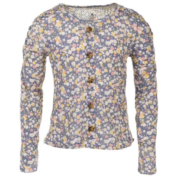 One Step Up Girls Button Front Yummy Top - YQ46888-L | Blain's Farm & Fleet