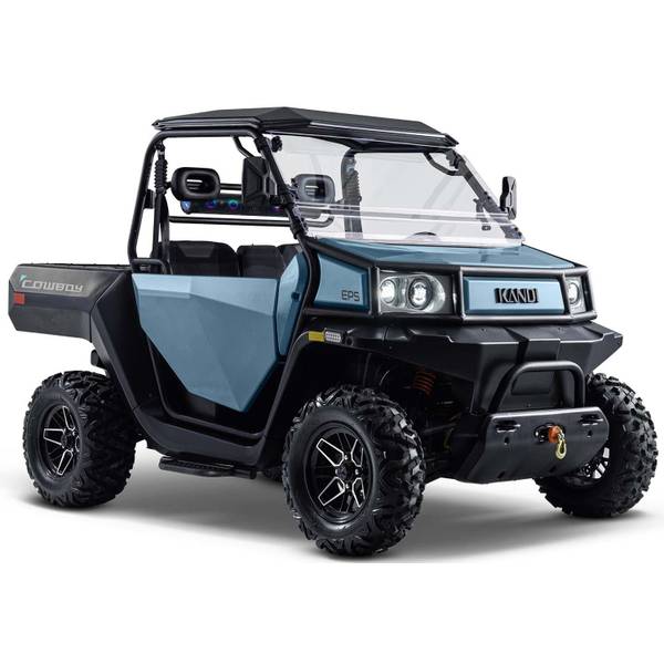 Kandi Blue Cowboy 72V e10K Electric UTV with Bluetooth Soundbar ...