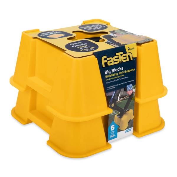 Camco 2-Pack FasTen High Gain Leveling Base - 44539 | Blain's Farm & Fleet