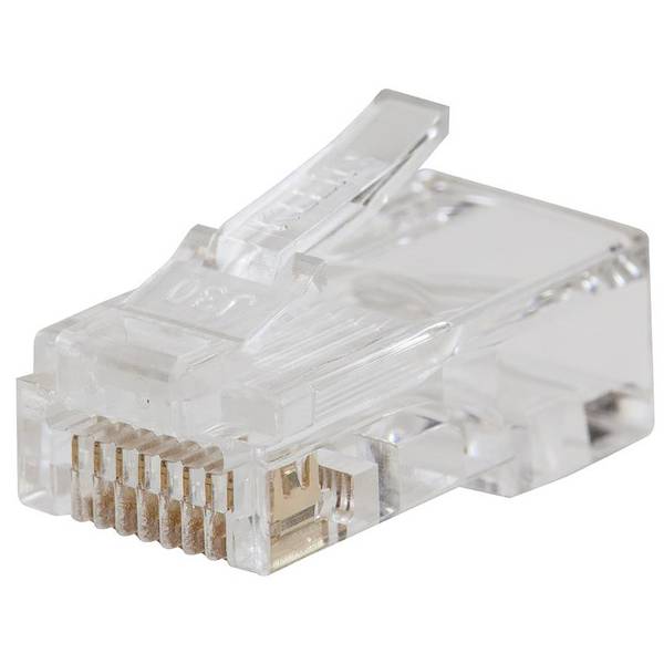 Klein Tools 10-Pack Pass-Thru Modular Data Plugs RJ45-CAT6 - VDV826729 ... Klein Tools 10-Pack Pass-Thru Modular Data Plugs RJ45-CAT6 - VDV826729 ...