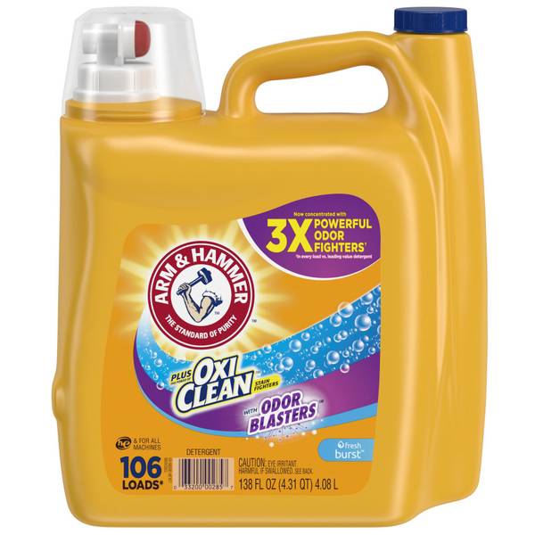 CHURCH & DWIGHT CO. 138 oz Plus OxiClean Odor Blasters Fresh Burst ...