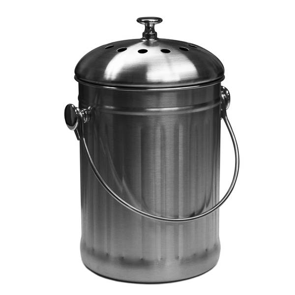 Kitchen Accents 3 Quart Stainless Steel Kitchen Composter - KA-SS3Q ...