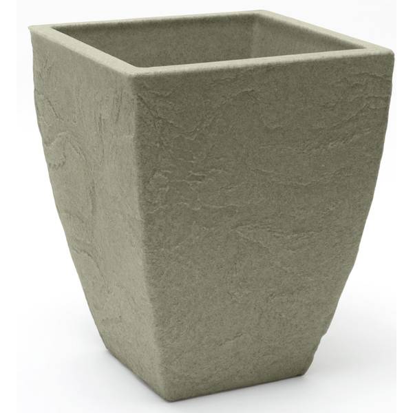 Good Ideas Creekside Square Stone Planter, Sandstone - IMP-CRKSQU-SAN ...