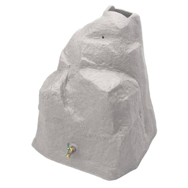 Good Ideas Light Granite Rain Wizard Rock Rain Barrel - RWWR42-LIG ...