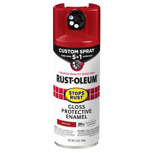 Rust-Oleum 12 oz Regal Red Gloss 5-in-1 Spray Paint - 376895 | Blain's ...
