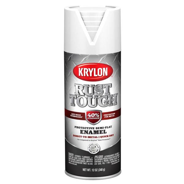 Krylon 12 oz Rust Tough Rust Preventive Gloss Enamel - K09201008 ... Krylon 12 oz Rust Tough Rust Preventive Gloss Enamel - K09201008 ...