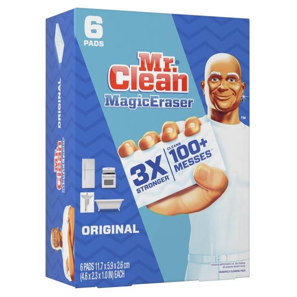 Mr. Clean 6-Pack Original Magic Eraser Scrubber - 79009 | Blain's Farm ...