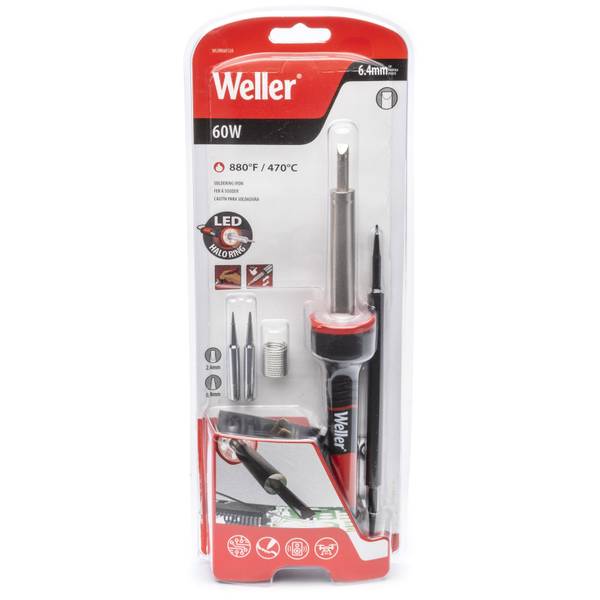 Weller 60W Soldering Iron Kit with LED Halo Ring - WLIRK6012A | Blain's ...