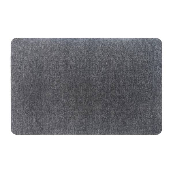 Madison Studio 24" x 36" Charcoal Textured Printed Foam Mat - FRB01 ...