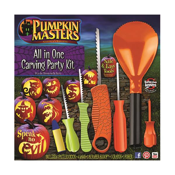 Good Tidings Pumpkin Masters Ultimate Carving Party Kit - P33 23200 | Blain's Farm & Fleet