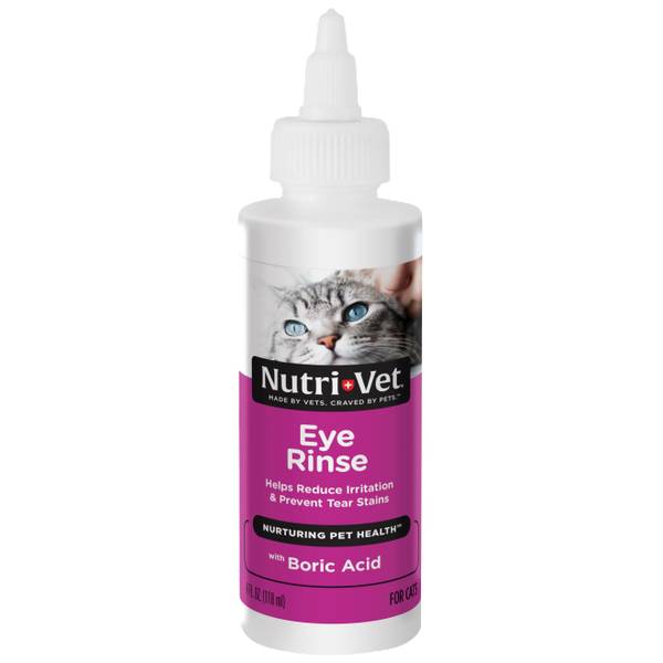 Nutri-Vet 4 oz Eye Rinse for Cats - 1001008 | Blain's Farm & Fleet