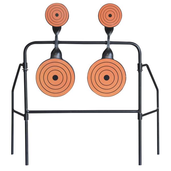 Range Force Centerfire Pistol Dual Spinner Target, 3" & 5" Combo ...